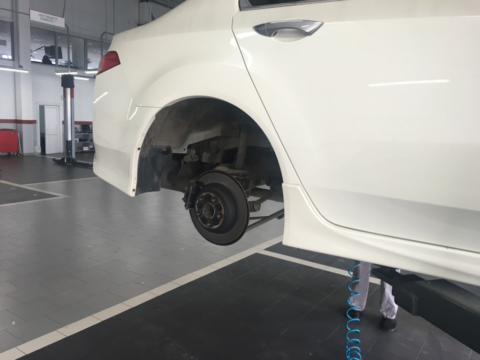 Профилактика суппортов — Honda Accord (8G), 2,4 л, 2011 года | визит на ...