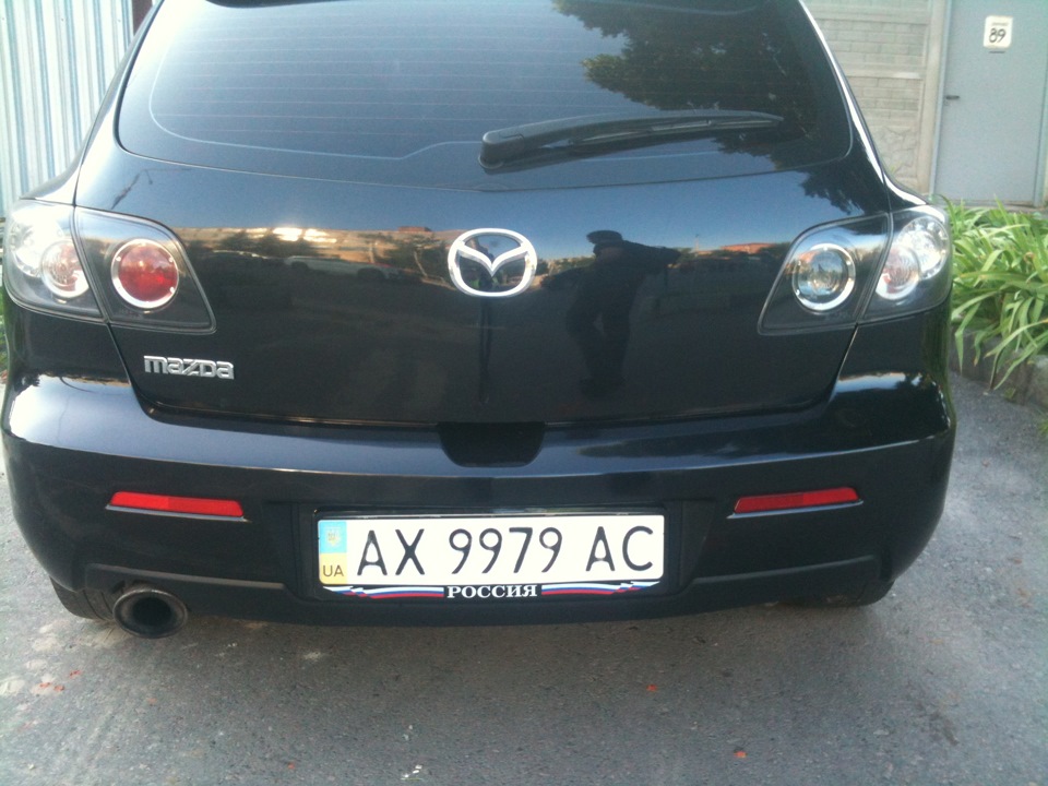 Тонировка стопов… — Mazda 3 (1G) BK, 1,6 л, 2008 года | тюнинг | DRIVE2