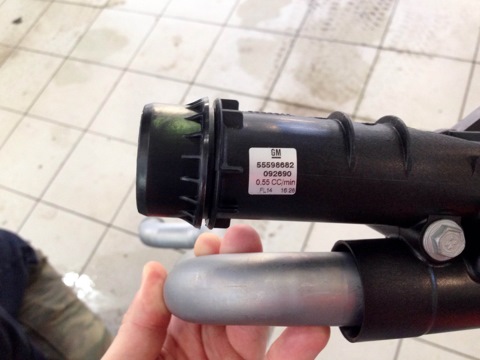 55598682 ПАТРУБОК ВОЗДУХОВОДА [ORG] GM | Запчасти на DRIVE2