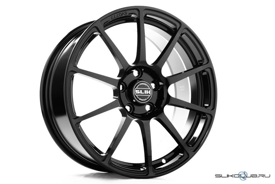 Кованые диски Slik L777-07 EVO 7.5x17 Black — Kolesoffnet на DRIVE2