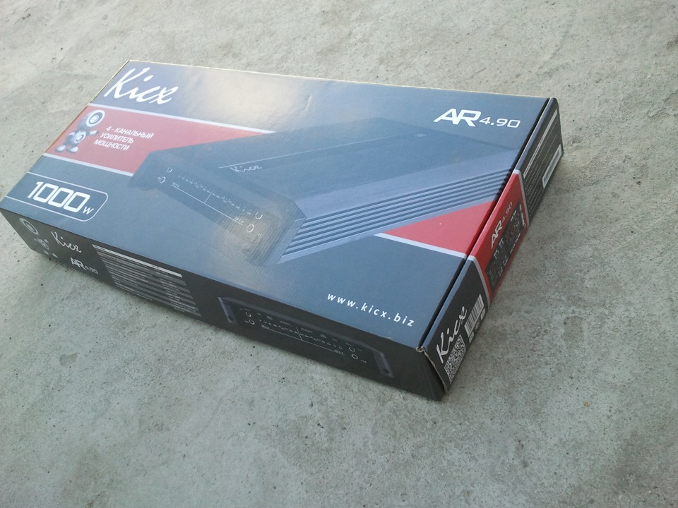 Усилитель Kicx AR 4.90. — Lada 2115, 1,6 л, 2008 года | автозвук | DRIVE2