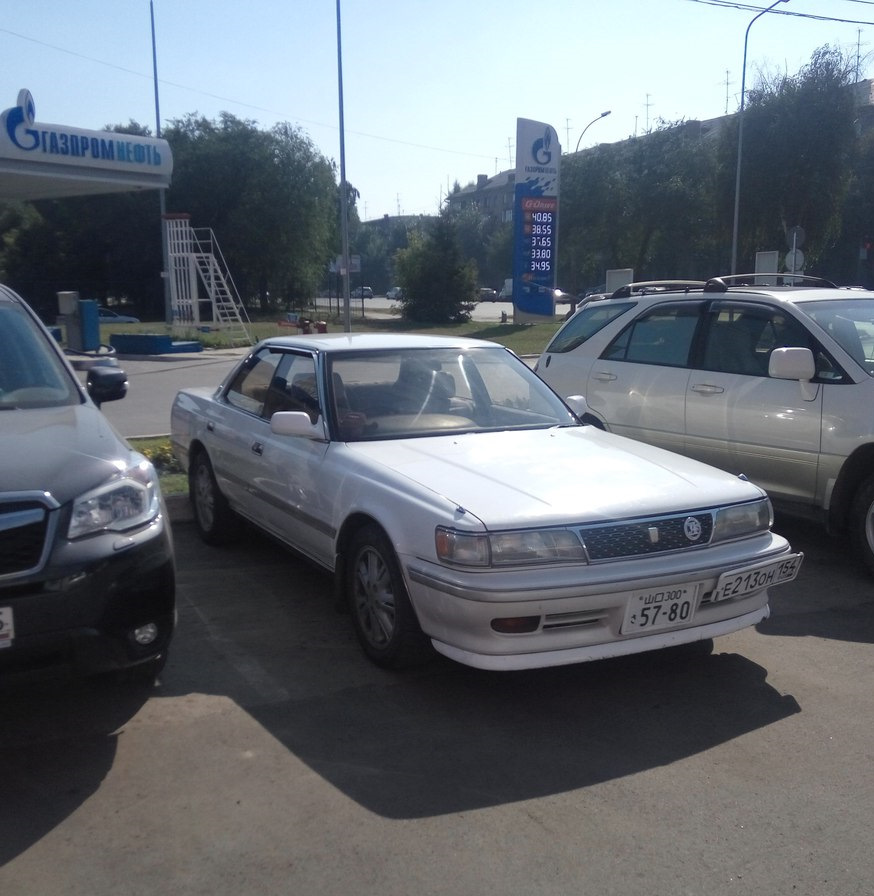 11) Шаг назад или два вперед? — Toyota Chaser (80), 2 л, 1991 года ...