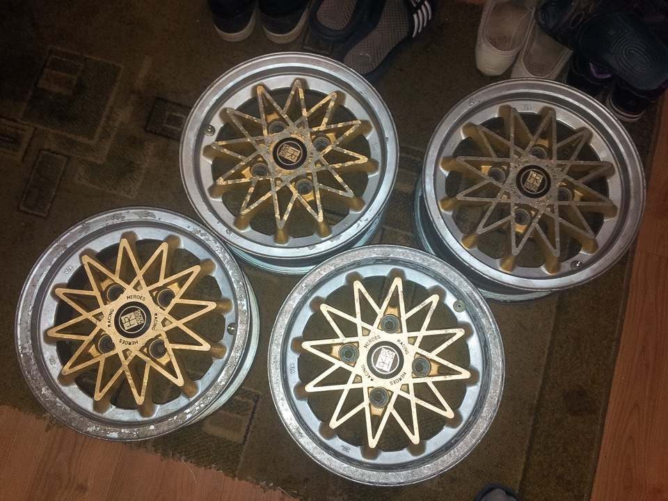 Heroes Racing Wheels — Lada 2107, 1,6 л, 2010 года | колёсные диски ...