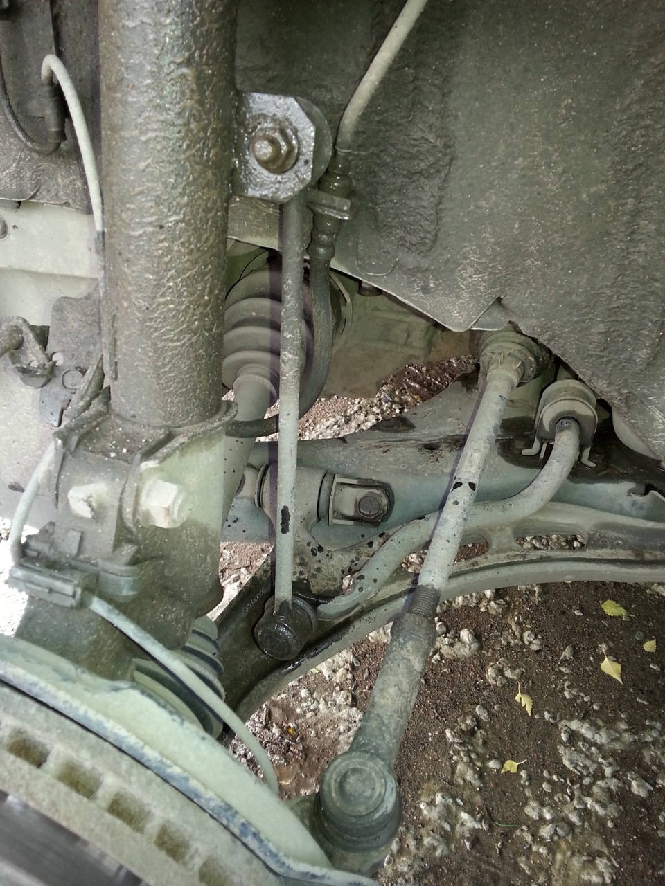 MacPherson ещё жив или бодрим подвеску) — Toyota Harrier (1G), 2,2 л ...