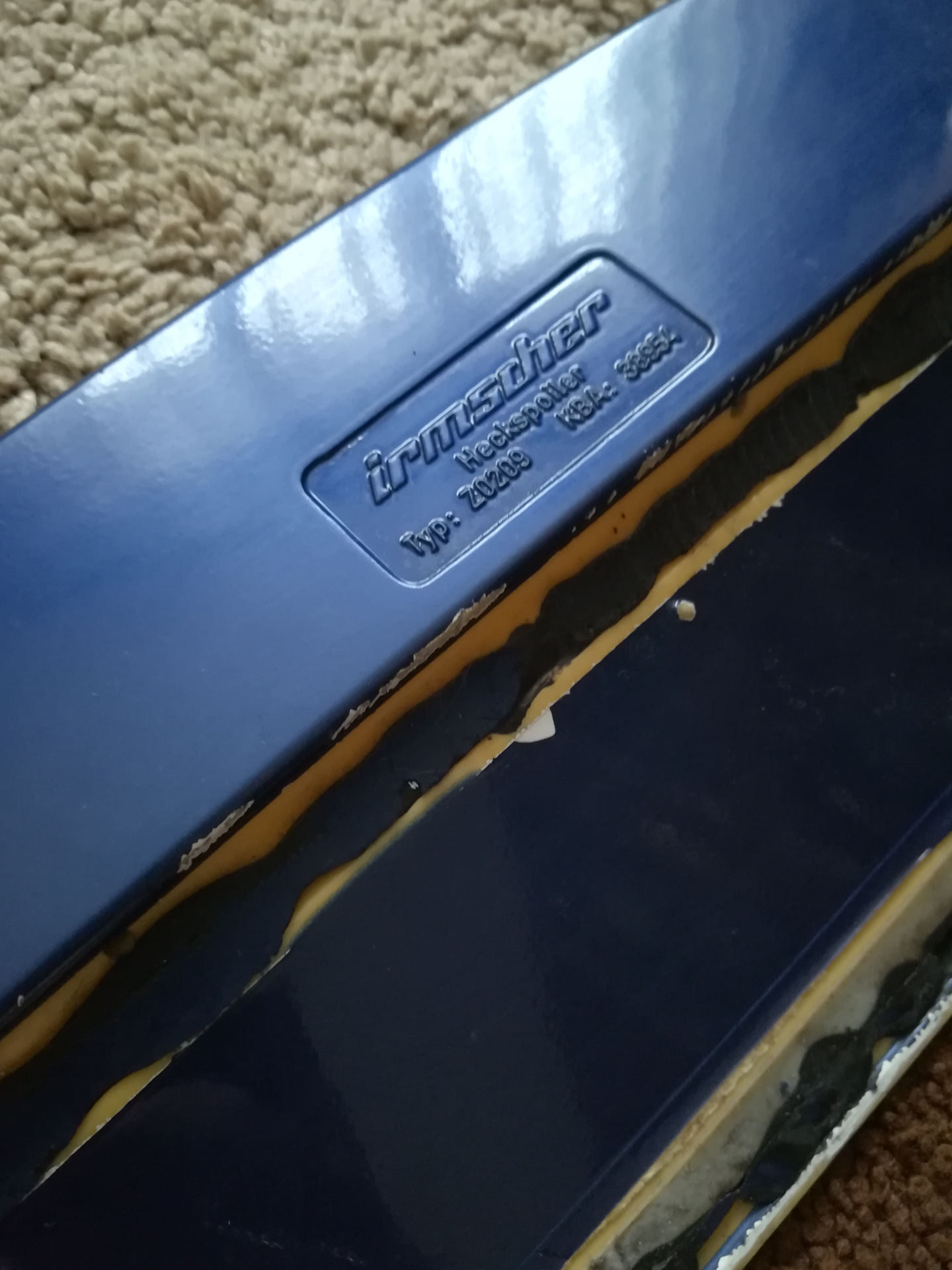 Спойлер Irmscher — Opel Signum, 1,9 л, 2004 года | тюнинг | DRIVE2