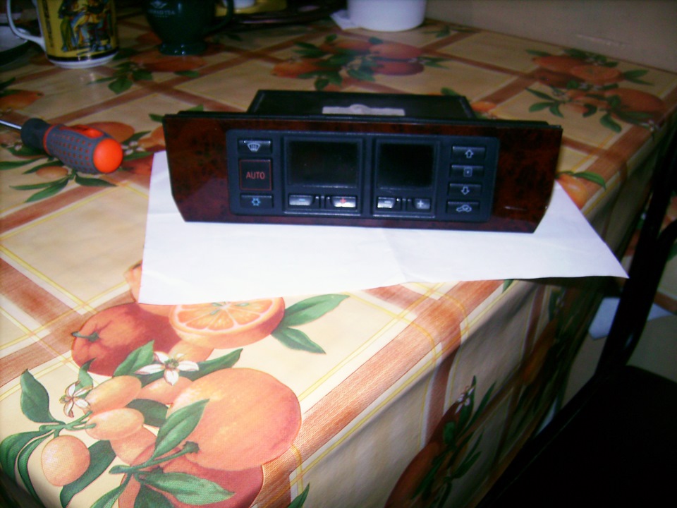 Блок управления климатом — Audi 200 (C3), 2,2 л, 1985 года | своими ...