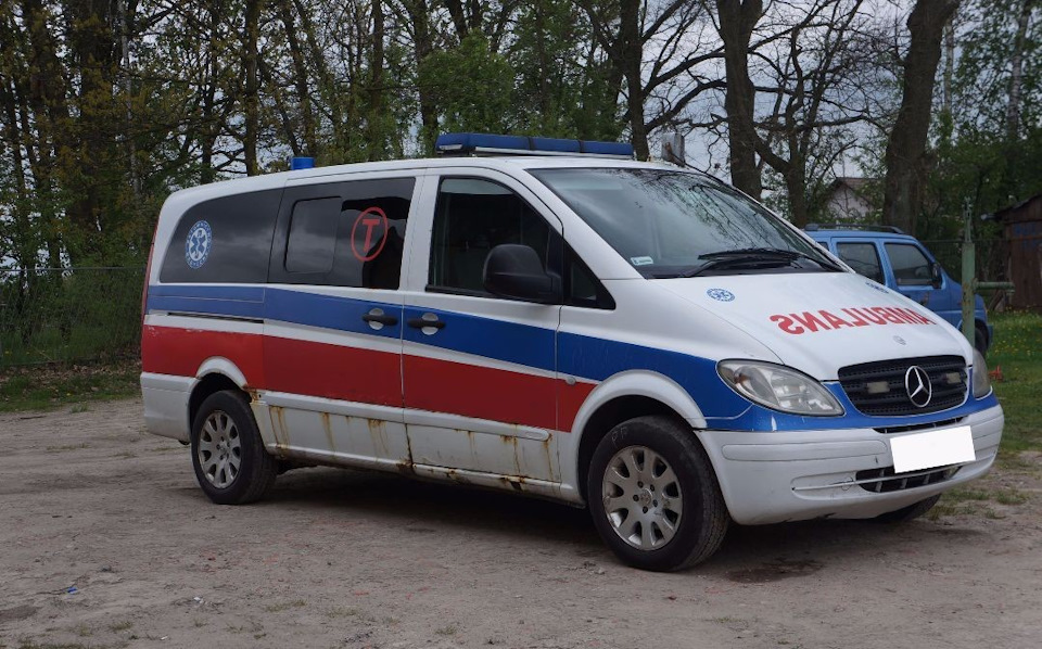 Mercedes Vito Ambulance 2005 — Сообщество «Первая Помощь (03-112-911)» на DRIVE2