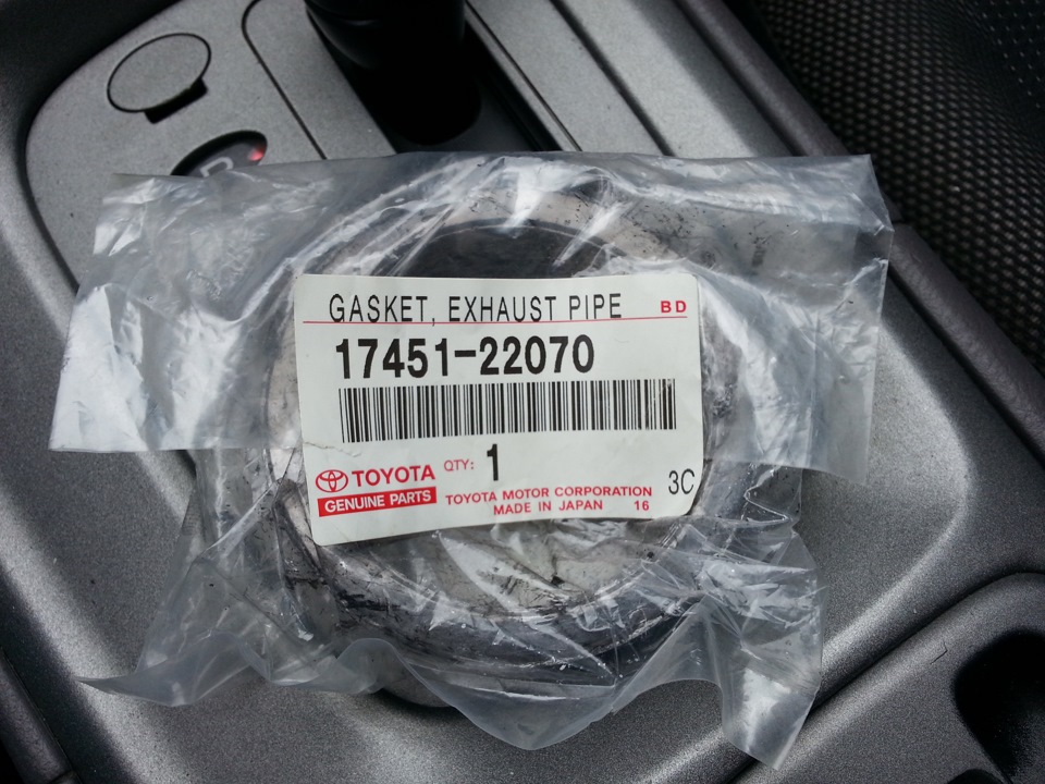 Удалили катализатор + выхлоп TRD — Toyota Celica (230), 1,8 л, 2002 ...