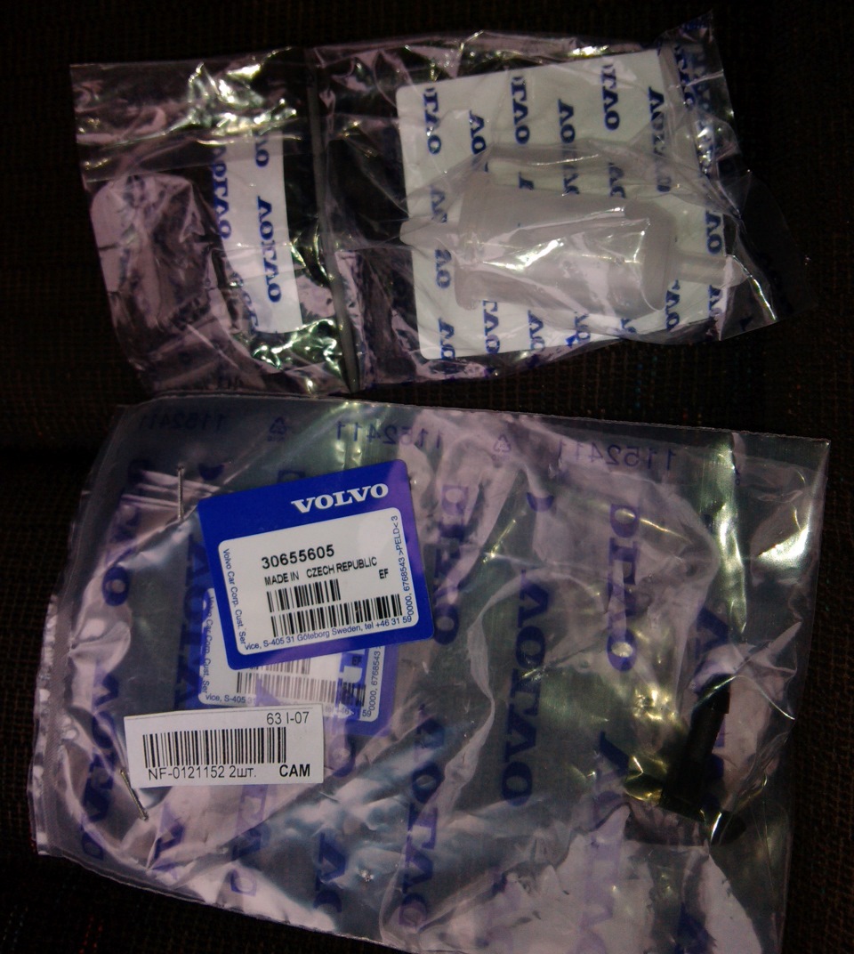 Поковырялся по мелочи. Веерные форсунки и молдинг… — Volvo 850, 2,5 л ...