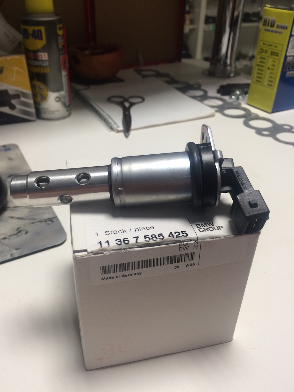 11367585425 Электромагнитный клапан BMW | Запчасти на DRIVE2