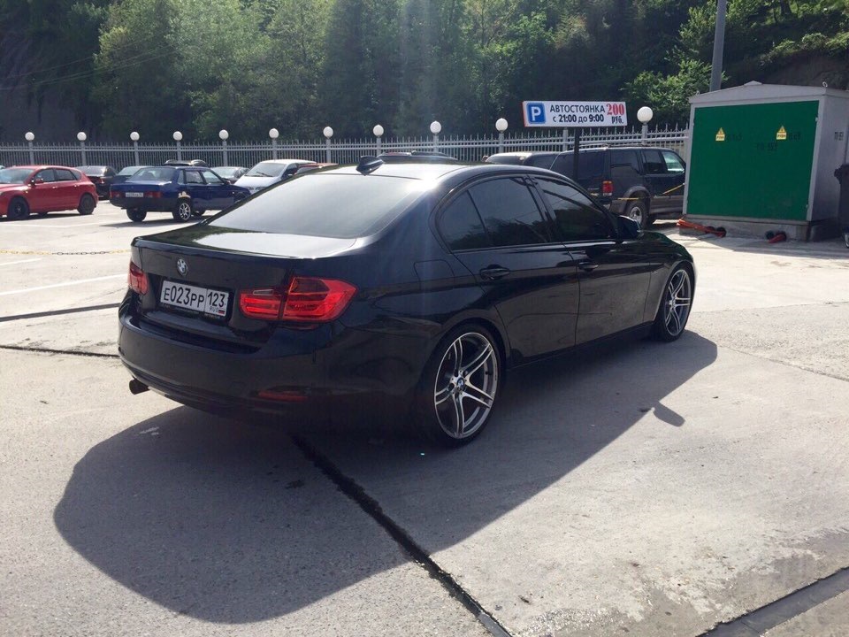 Би м дабал ю — BMW 3 series (F30), 2 л, 2012 года | мойка | DRIVE2