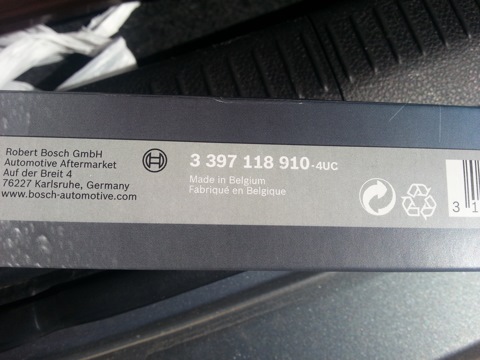 3397118910 СТЕКЛООЧИСТИТЕЛИ AEROTWIN RETROFIT [AR606S] 600/500 ММ BOSCH ...