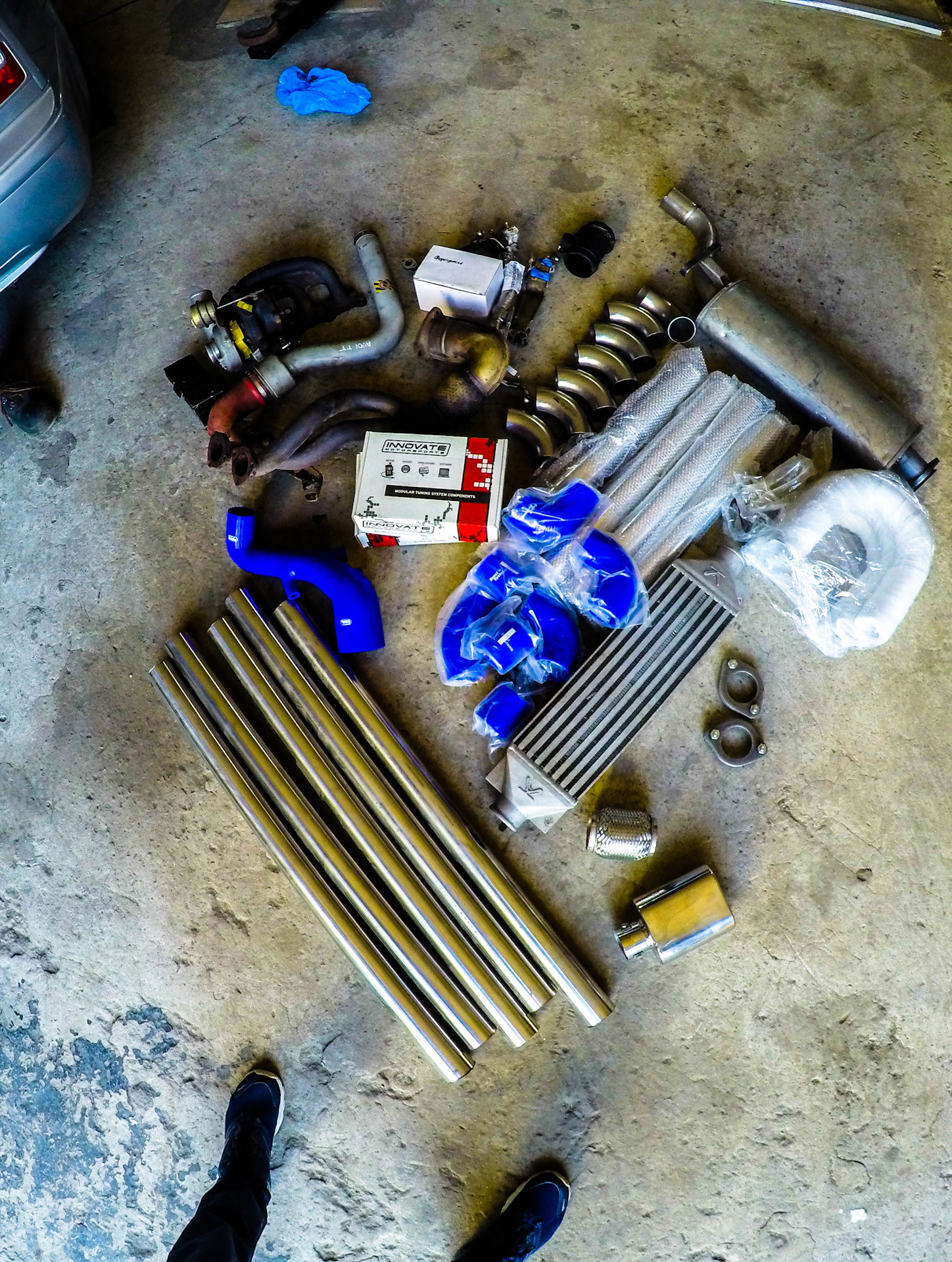 День 1: Наконец-то уехал строиться… — Skoda Octavia A4 Mk1, 1,8 л, 2008 ...