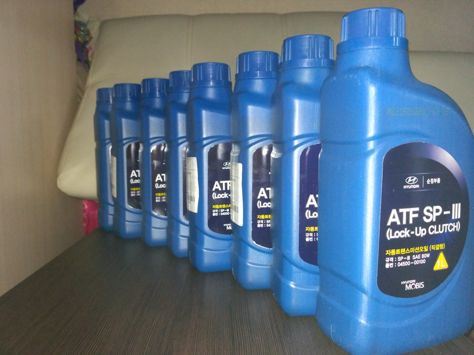 0450000100 МАСЛО ТРАНСМИССИОННОЕ МИНЕРАЛЬНОЕ, МАРКИ "ATF SP III" KIA ...