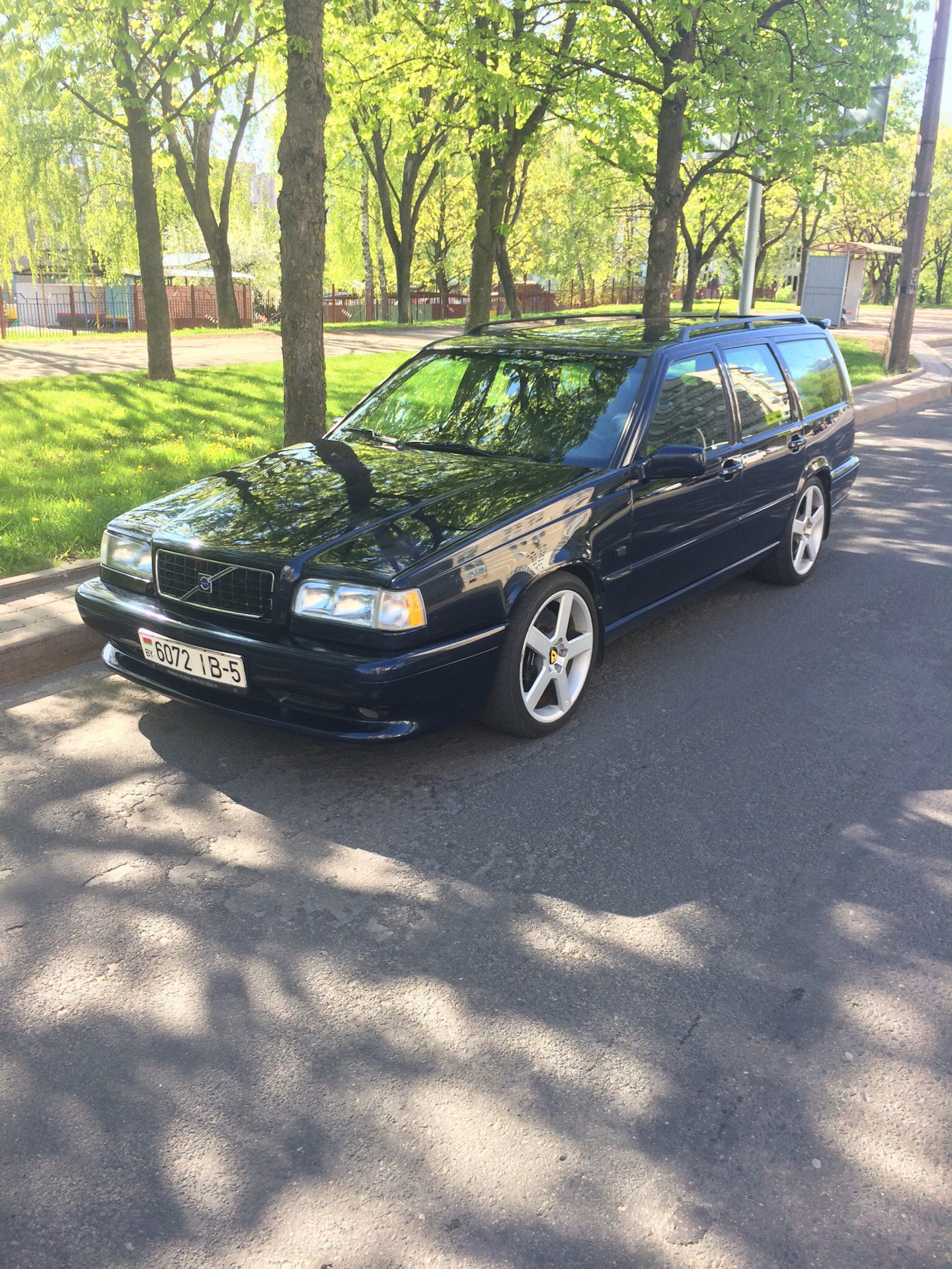 1.5 бара на зеленых форсах и красная турба — Volvo 850, 2,5 л, 1994 ...