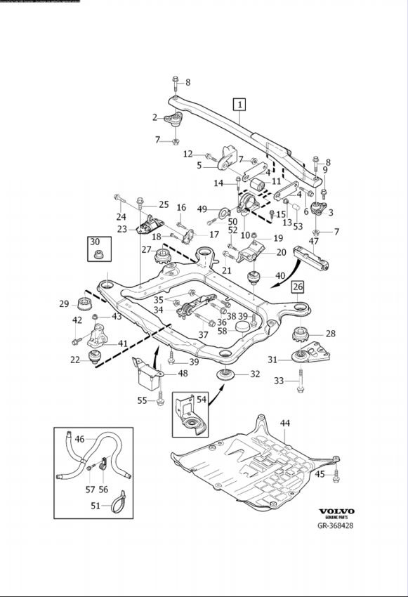 Загадочный демпфер 30723576 (вибрация D5244T) — Volvo S80 (1G), 2,4 л ...