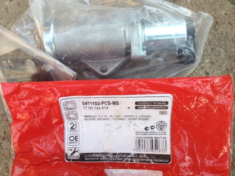 7700744614 Датчик холостого хода Laguna 1 поколение [рестайлинг] (1998 ...