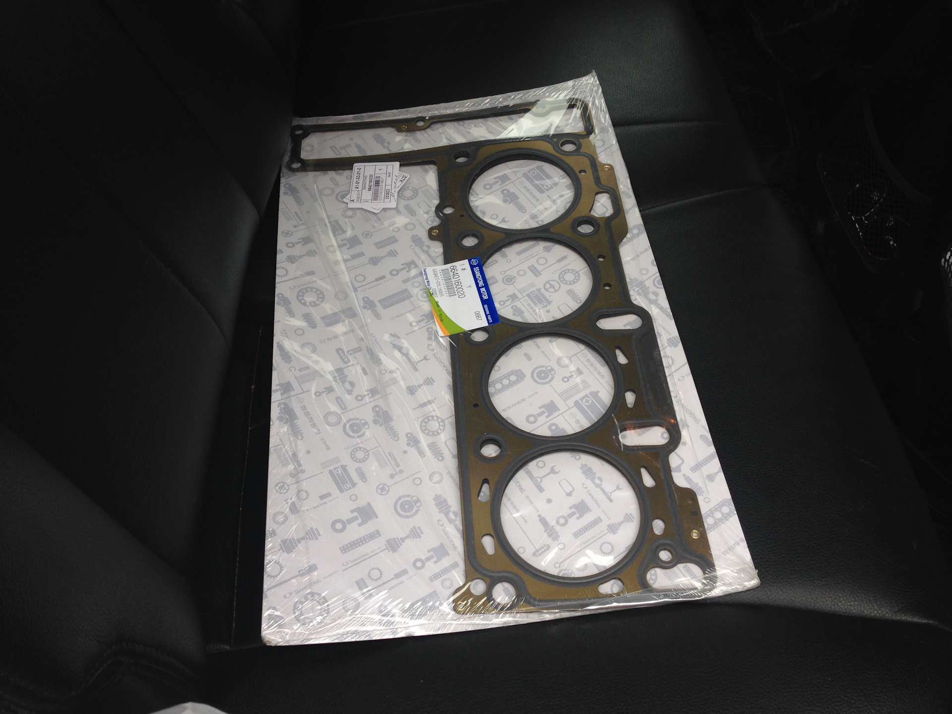 Подготовка к ремонту ДВС — SsangYong Actyon Sports (1G), 2 л, 2008 года ...