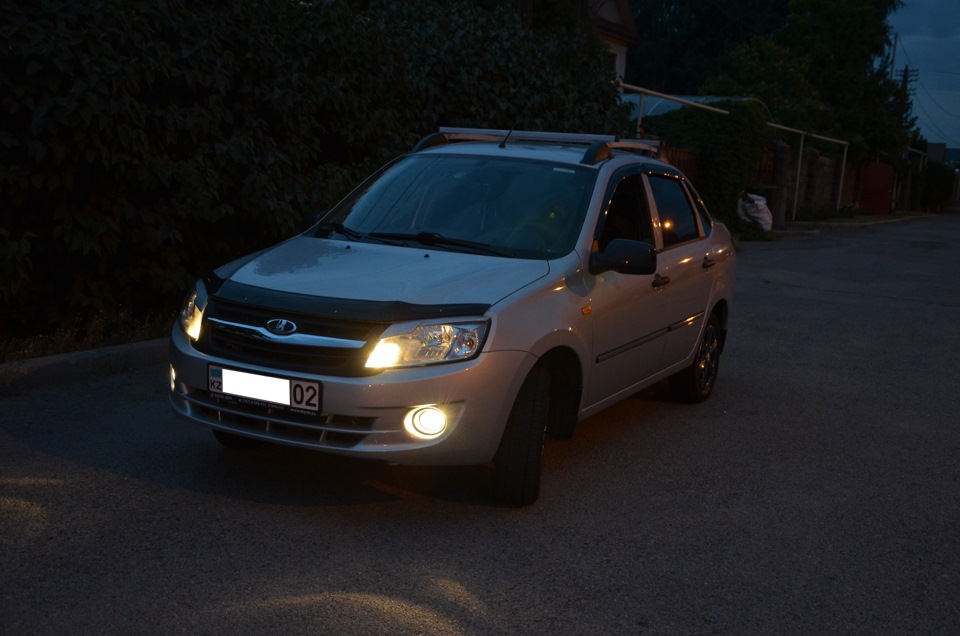 Рейлинги — Lada Гранта (1G), 1,6 л, 2013 года | аксессуары | DRIVE2
