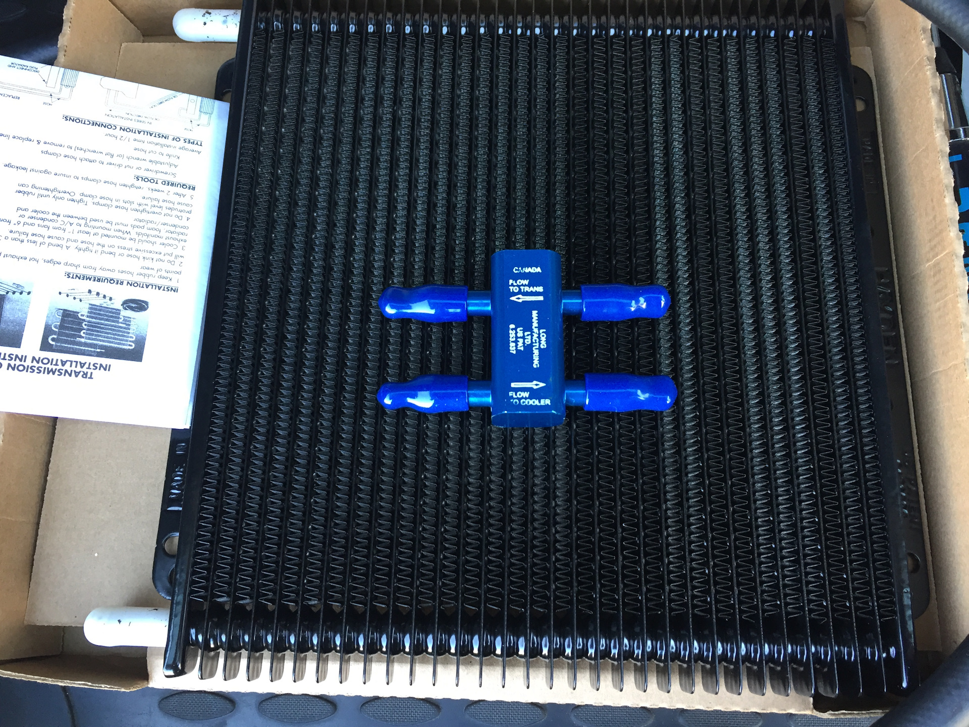 Установка радиатора АКПП — Mitsubishi Pajero Sport (2G), 2,4 л, 2013 ...