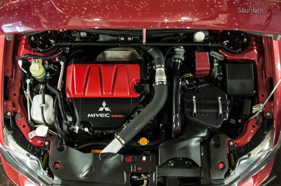 Пару свежих фотографий и превью видеоролик — Mitsubishi Lancer Evolution X, 2 л, 2008 года ...