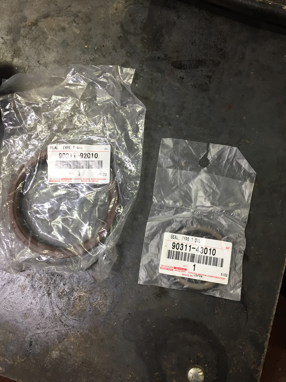 9031192010 Уплотняющее кольцо, коленчатый вал TOYOTA LEXUS | Запчасти ...