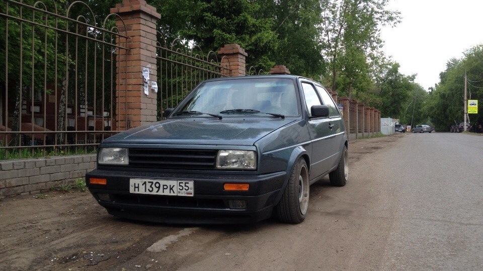 Volkswagen Golf Mk2 1.8 бензиновый 1989 | rabbit на DRIVE2