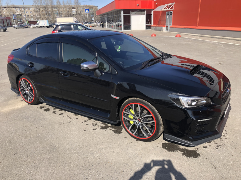 Выход из зимней спячки + хуперры на диски — Subaru WRX STI (VA), 2 л, 2019 года | просто так ...
