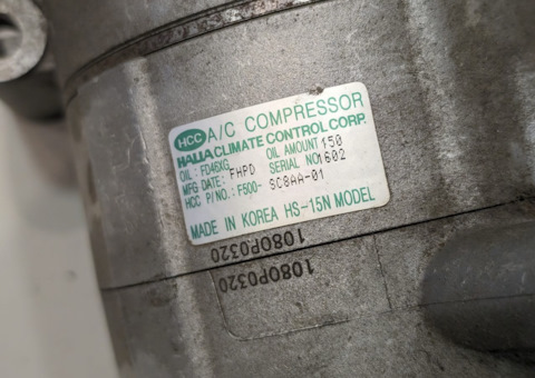 FD46XG КОМПРЕССОР-МАСЛО KIA HYUNDAI | Запчасти на DRIVE2