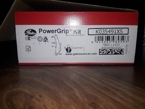 K035491XS Комплекты деталей для ремней грм GATES | Запчасти на DRIVE2