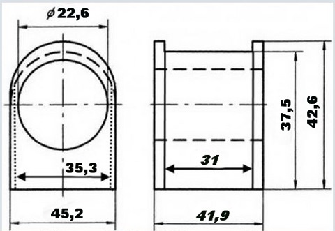 4881533090 Втулка стабилизатора TOYOTA LEXUS | Запчасти на DRIVE2