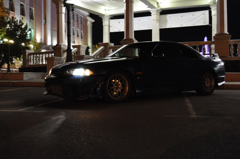 Вечерний выезд — Nissan Skyline (R33 Series 2), 2,5 л, 1996 года ...