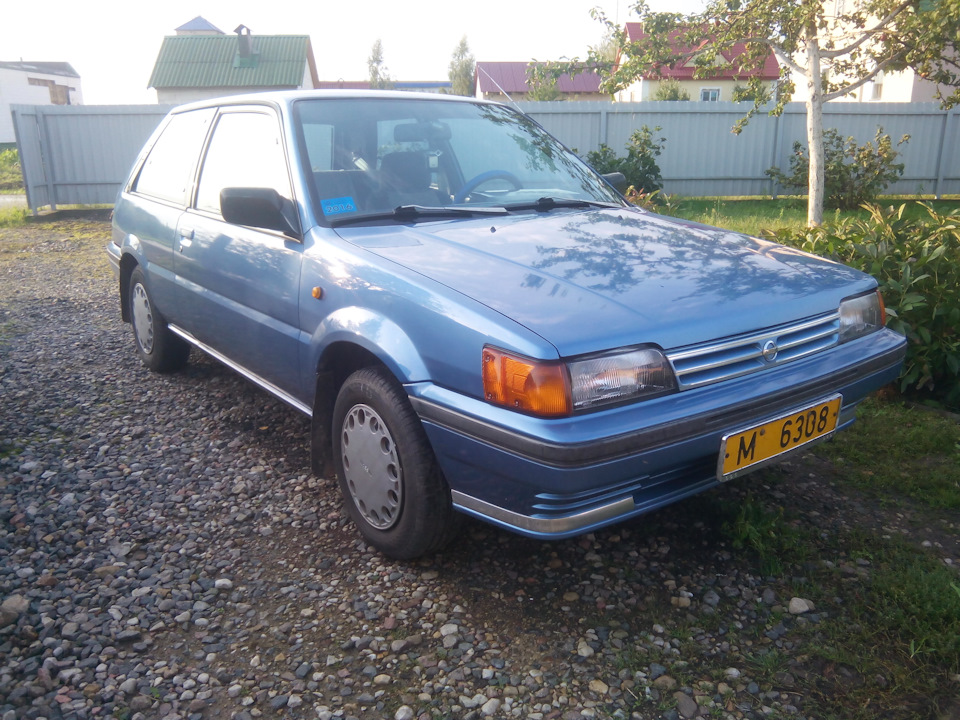 Кузовщина покрашена — Nissan Sunny (N13), 1,7 л, 1986 года | своими ...