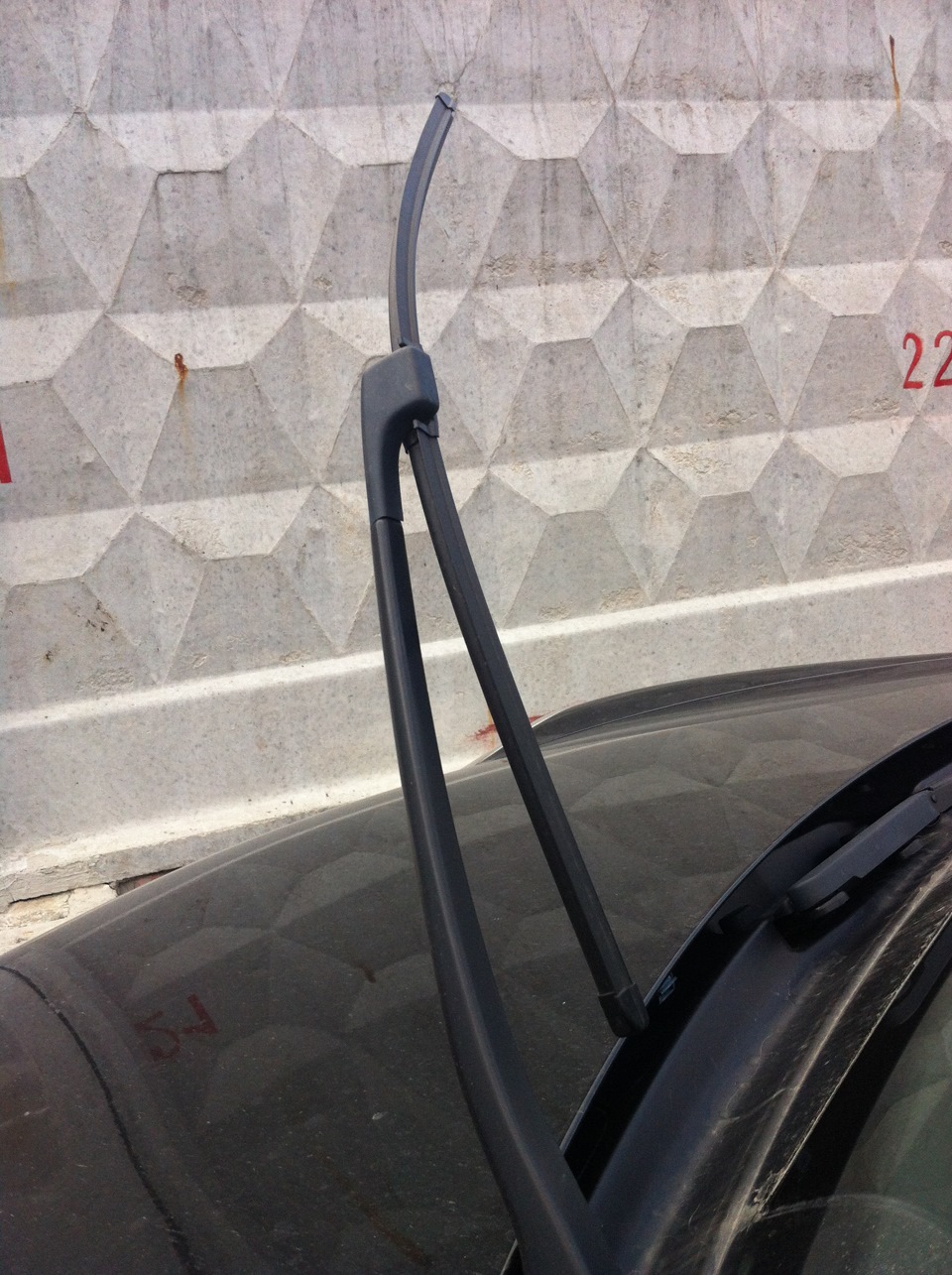 Смена дворников — Porsche Cayenne (1G) 955/957, 3,2 л, 2006 года ...