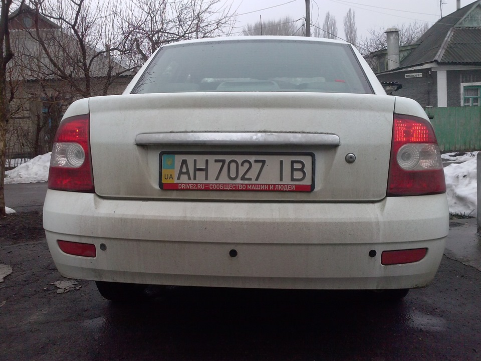 Шильдики — Lada Приора седан, 1,6 л, 2012 года | аксессуары | DRIVE2