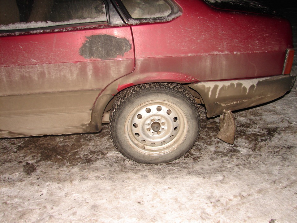 Наконец-то переобулся в зимку — Lada 21099, 1,5 л, 1995 года | своими ...