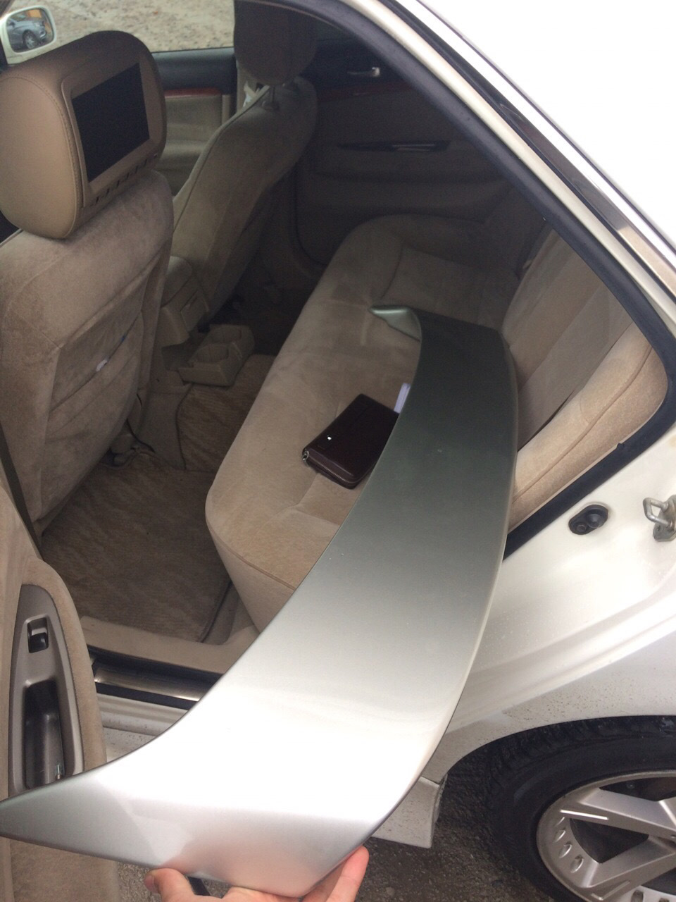 Продам спойлер irv — Toyota Mark II (110), 2 л, 2002 года | тюнинг | DRIVE2