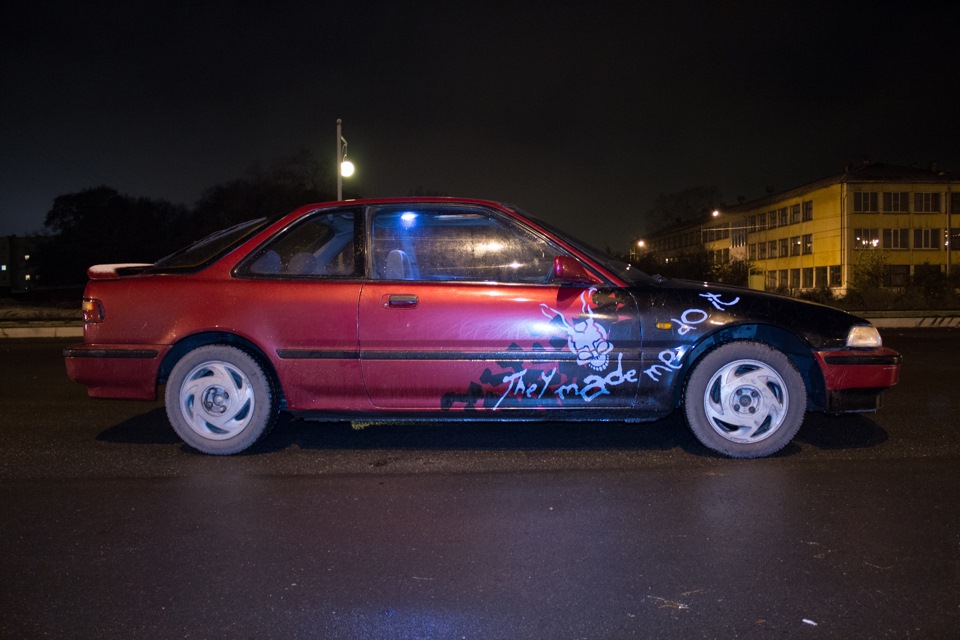 Просто фото — Honda Integra (DA5-DA9/DB1-DB2), 1,6 л, 1989 года ...