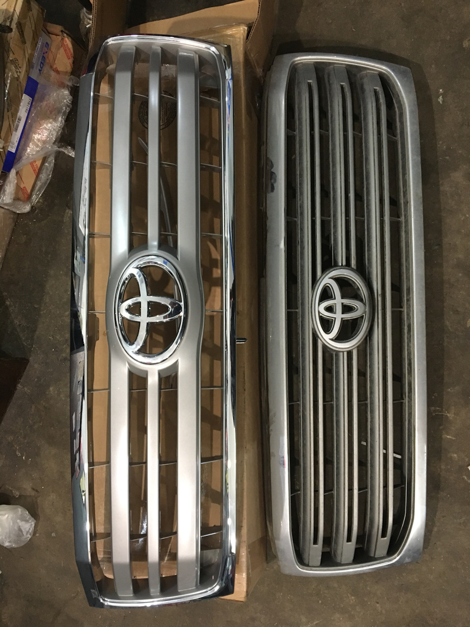 Рестайлинг Land Cruiser 100/105 в 2005+ — Toyota Land Cruiser 100, 4,5 ...