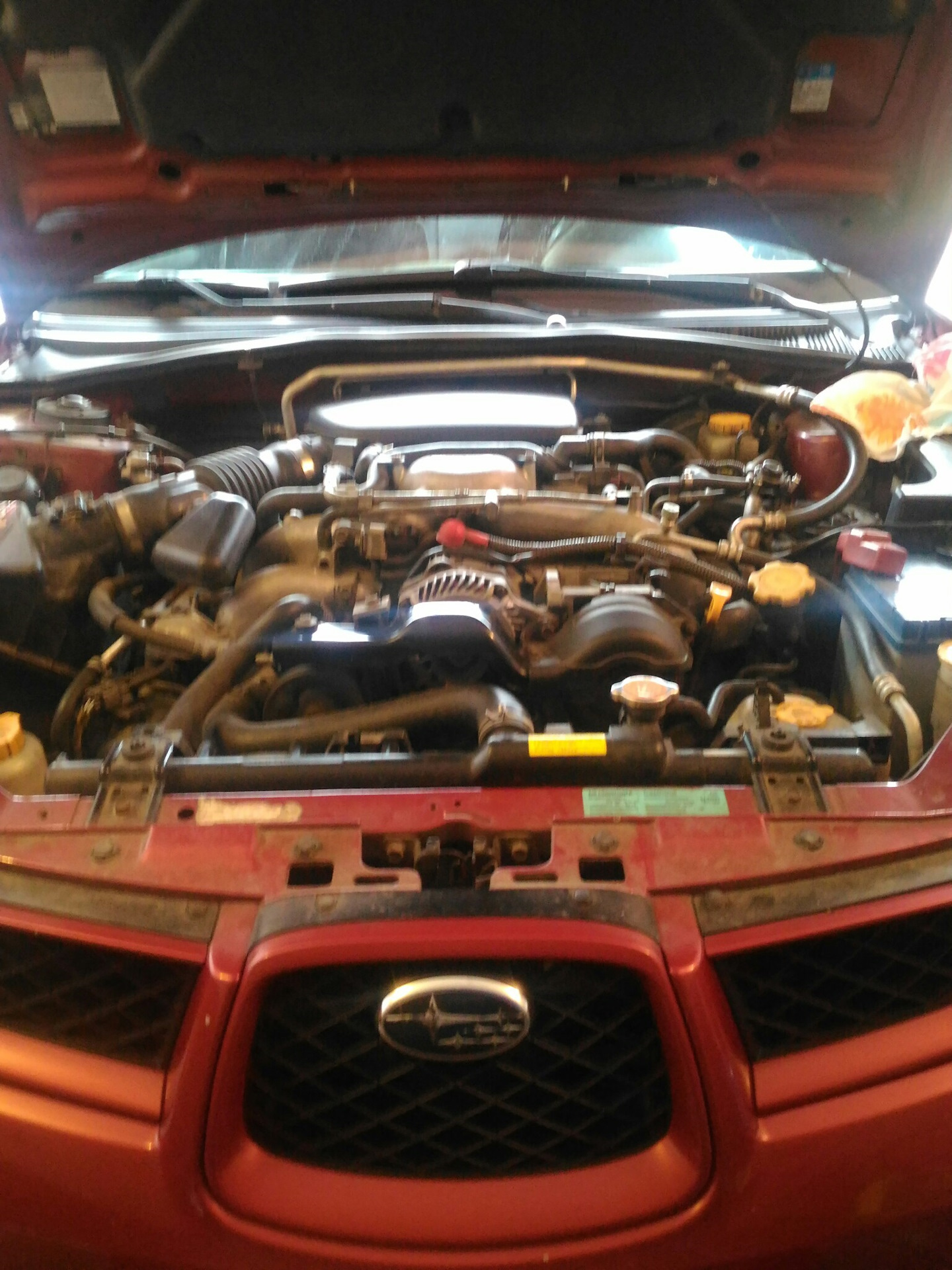 5w30=>5w40+ATF — Subaru Impreza (GD, GG), 2 л, 2006 года | плановое ТО ...