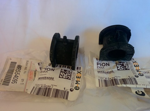 MR554095 Втулка стабилизатора передней подвески Mitsubishi | Запчасти ...