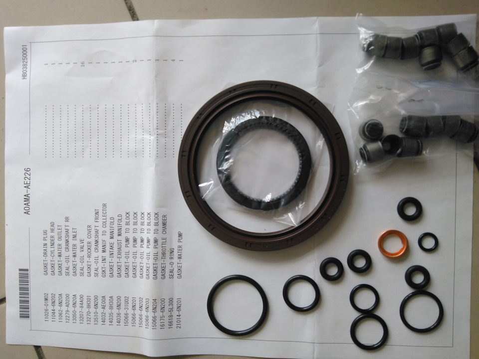 150666N204 Уплотнительное кольцо передней крышки NISSAN INFINITI ...