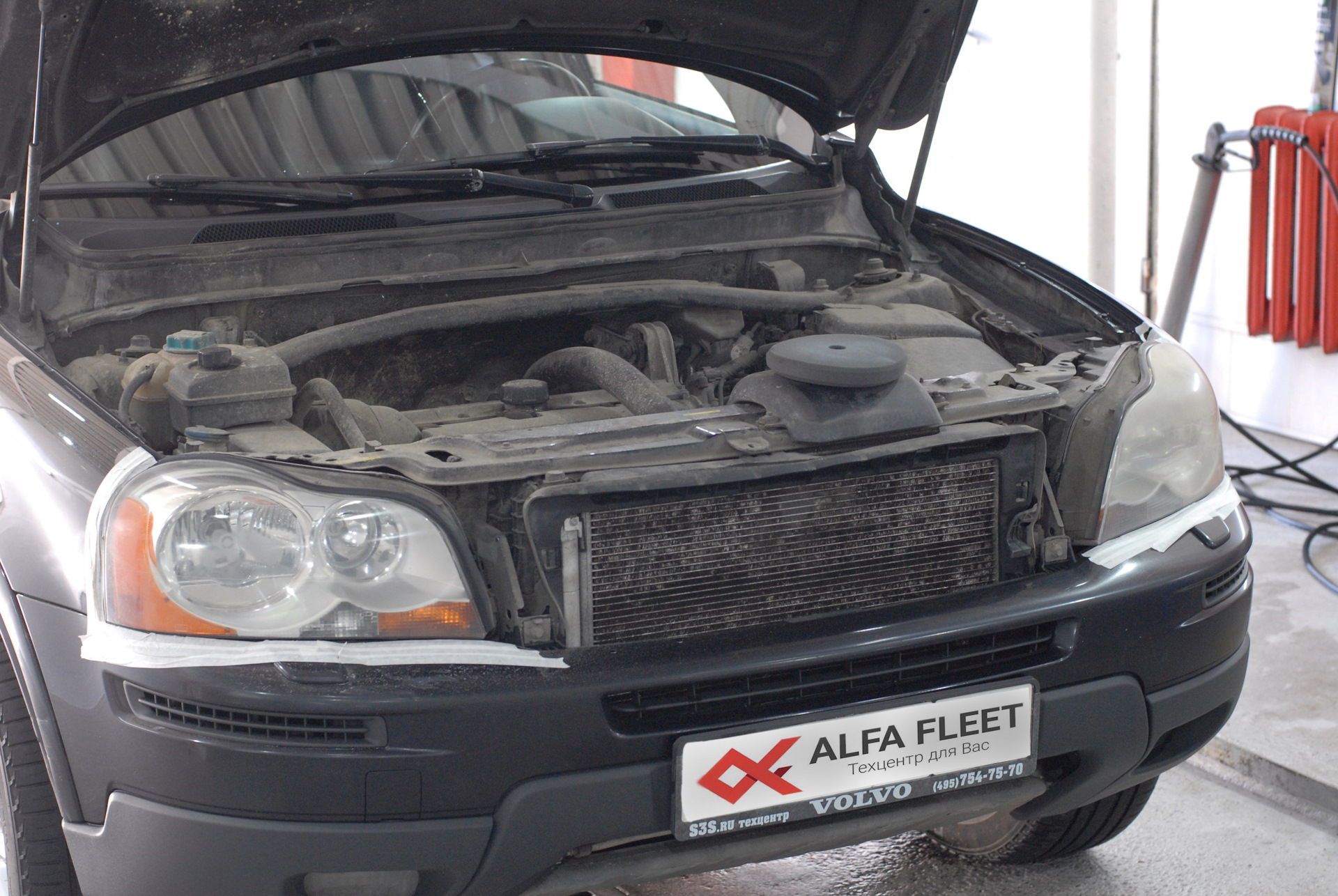 Отполировали фары на Volvo — Alfa Fleet на DRIVE2