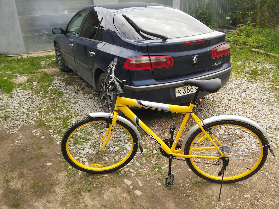 Лисапед ! — Renault Laguna II, 1,9 л, 2001 года | покатушки | DRIVE2