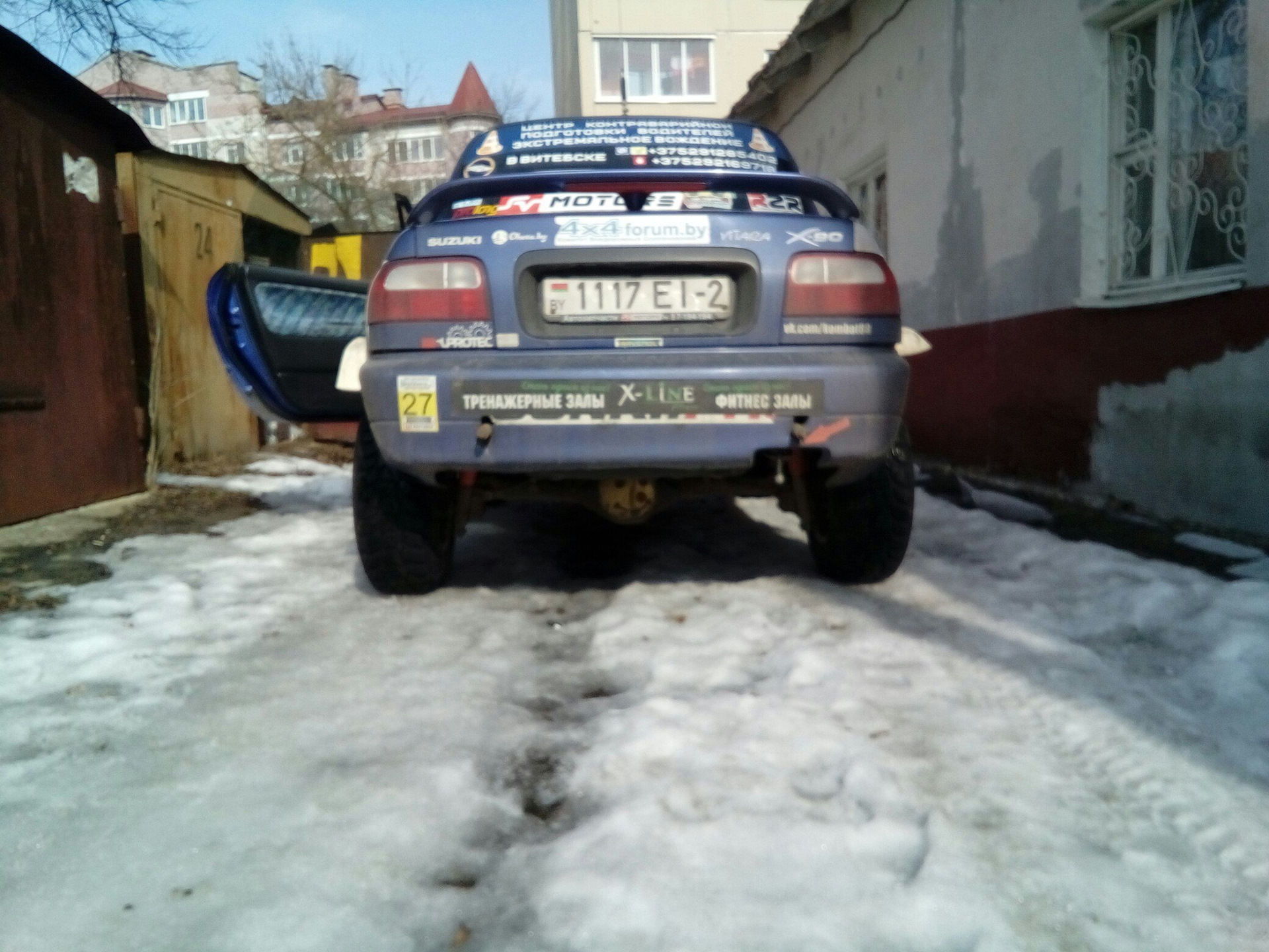 Переобулись на лето и мини-обзор Кама-515 205/75 R15 — Suzuki X-90, 1,6 ...