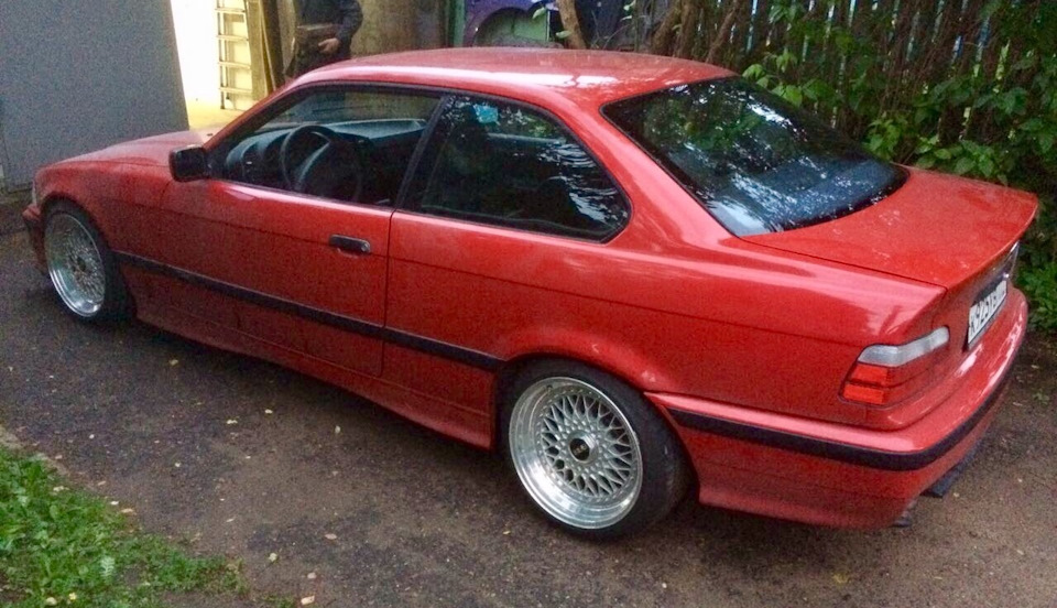 B8+BBS RS =беспроигрышный вариант — BMW 3 series Coupe (E36), 2,5 л ...