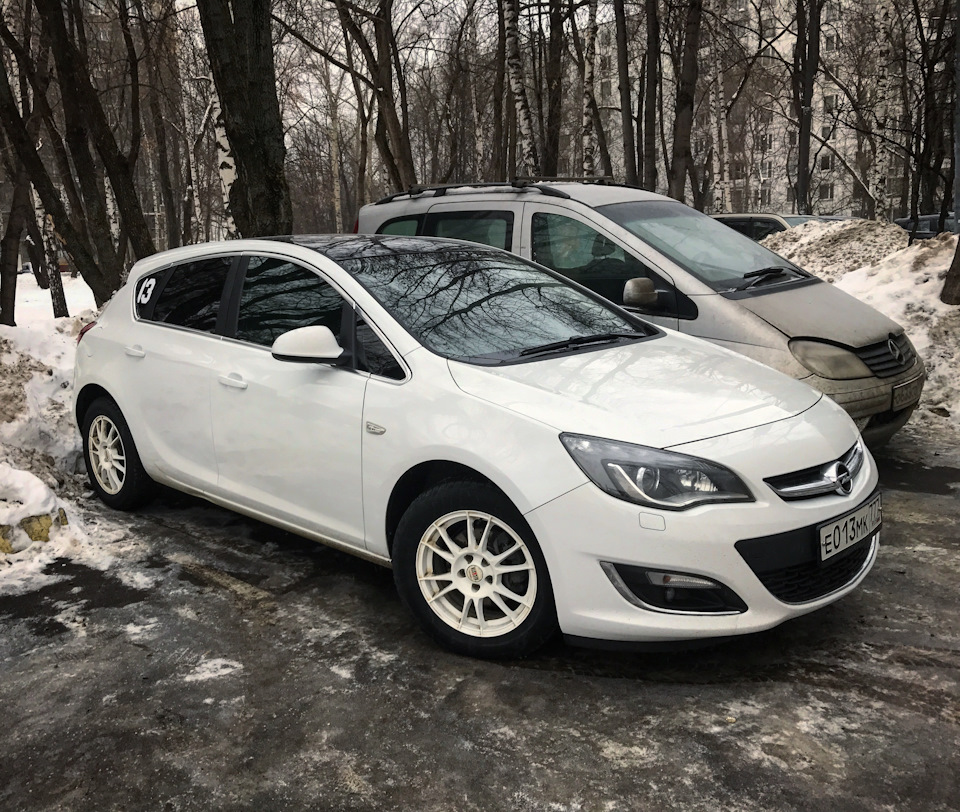 58. Мы 13👊🏼🙏🏻🤗 — Opel Astra J, 1,4 л, 2014 года | рейтинг и продвижение ...