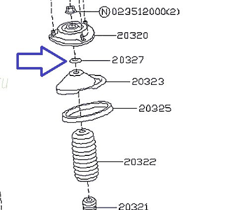 замена стойки — Subaru Impreza (GC, GF), 1,6 л, 1999 года | своими ...