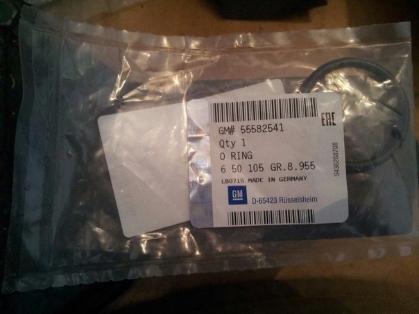55582541 Кольцо уплотнительное маслозаливной горловины OPEL GM ...