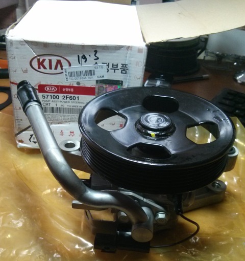 571002F601 НАСОС ГИДРОУСИЛИТЕЛЯ РУЛЯ, РОТОРНОГО ТИПА KIA HYUNDAI ...